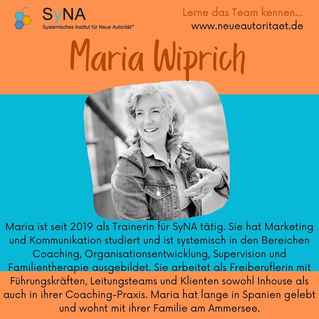Maria Wiprich – Systemisches Institut für Neue Autorität®